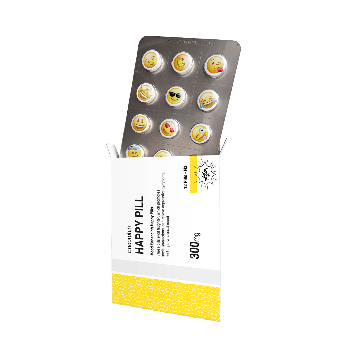 Happy Pill – Smiley 1