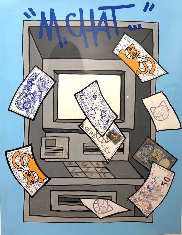 M. Chat - Street Artist