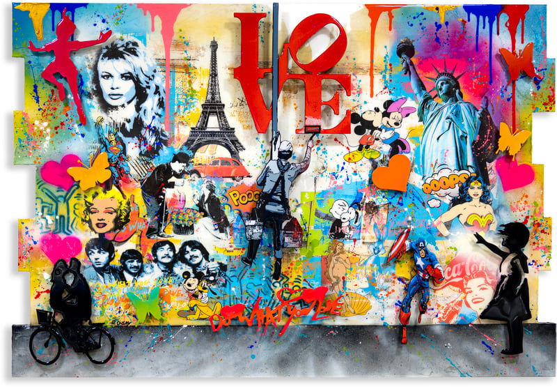 Uri Dushy - Post-Pop Art Artist - Bel-Air Fine Art
