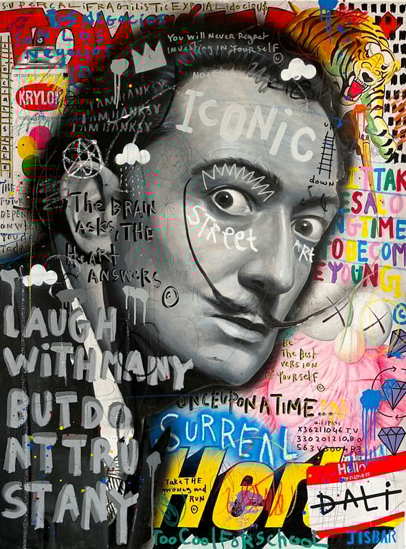Jisbar pop street artist - Bel-Air Fine Art